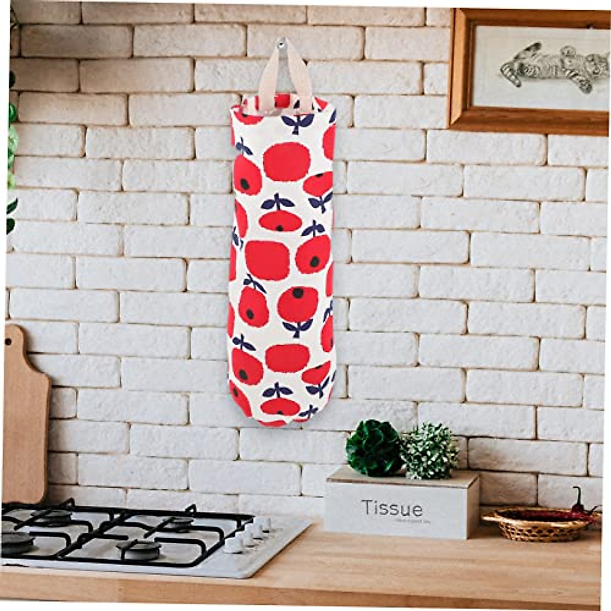 Zerodeko garbage bag storage bag plastic bag storage organizer bag holder for plastic bags grocery store bag holder Plastic Bag Holder grocery bag dispenser fabric storage rack hanging