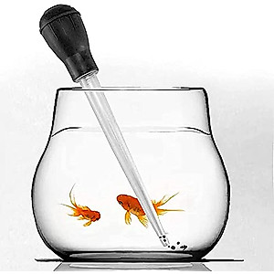 HEIGOO Turkey Baster,30 ml Strong-Suction Plastic Rubber Meat Baster,Used for Cleaning Fish Tanks,Watering Plants,Seasoning in Kitchen Cooking,Transparent