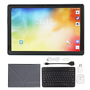ICRPSTU for Android Tablet, Front Rear Camera 10.1in Screen Tablet for Home for Office (#1)