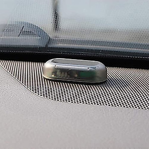 Powstro Solar Car Alarm LED Light - Simulate Imitation Security System Warning Theft Flash Blinking Lamp (Car Alarm LED Light)