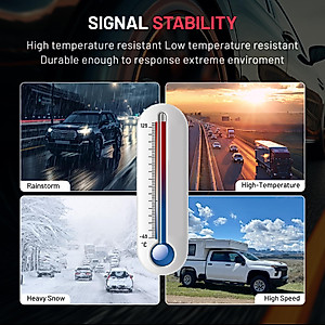 BDFHYK TPMS Sensor GM 315Mhz Tire Pressure Monitoring Sensor Compatible with Chevy Silverado Buick GMC Cadillac Pontiac Replacement Tire Pressure Sensor OE# 13598771 13598772 13586335 4-Pack