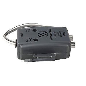 Scosche LOC80 Line Output Converter Adjustable Amplifier Add On Module for Car Stereo, 2-Channel Speaker Wire to RCA Adapter