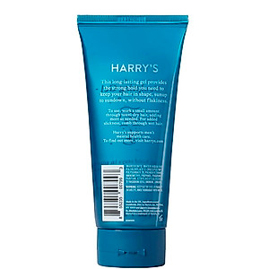 Harry's Sculpting Gel, Sets Firm Structure, Firm Hold, 6.7 Oz
