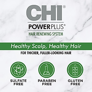 CHI Powerplus Starter Kit with Shampoo, Conditioner and Scalp Treatment