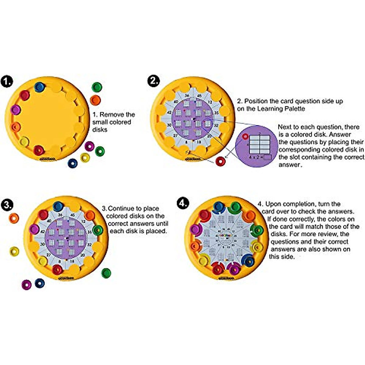 Kindergarten Reading Learning Palette Rhyming Words