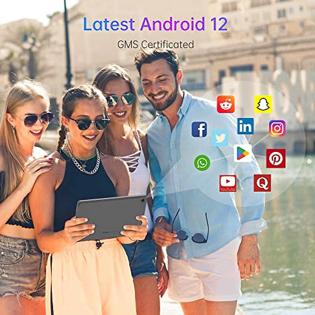 ALLDOCUBE 2K Tablet Android 12 iPlay 50 Pro 10.4'' Tablet, 8GB+128GB Storage, 4G LTE& 2.4/5GHz WiFi, Octa-Core CPU, 5MP+8MP Camera, 2000x1200 Screen Resolution, BT5.2, GPS (2TB Expand)