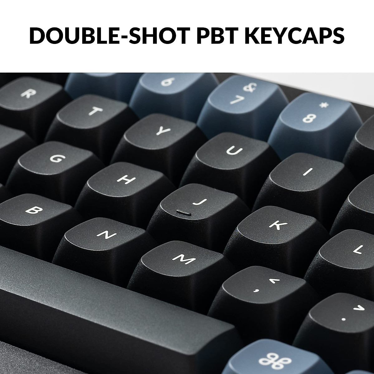 Keychron Q2 Wired Custom Mechanical Keyboard Knob Version, 65% Layout QMK/VIA Programmable Macro with Hot-swappable Gateron G Pro Blue Switch Double Gasket Compatible with Mac Windows Linux (Black)
