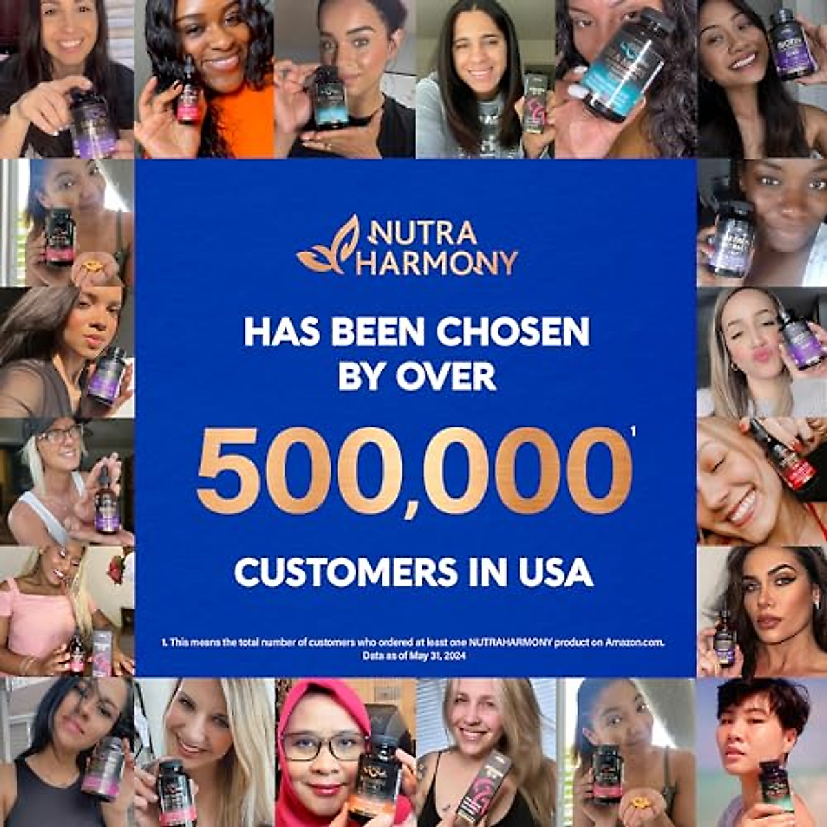 Magnesium Glycinate 500 mg - Chelated Supplement - 98% High Absorption - Support for Sleep, Muscle & Heart Health - Made in USA, Lab Tested & Non-GMO - 120 Capsules