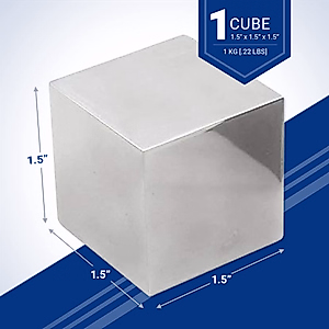 1.5" Magnesium Cube
