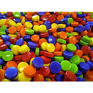 Pucker Ups - 2 lbs/32 oz of Assorted Fresh Delicious Sweet Tart Sour Candy - Lemon Lime Orange Blue Raspberry Cherry