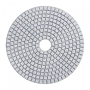 uxcell Diamond Polishing Pad 5-Inch 30 Grits Wet/Dry Grinding for Stone Concrete Marble Countertop Floor
