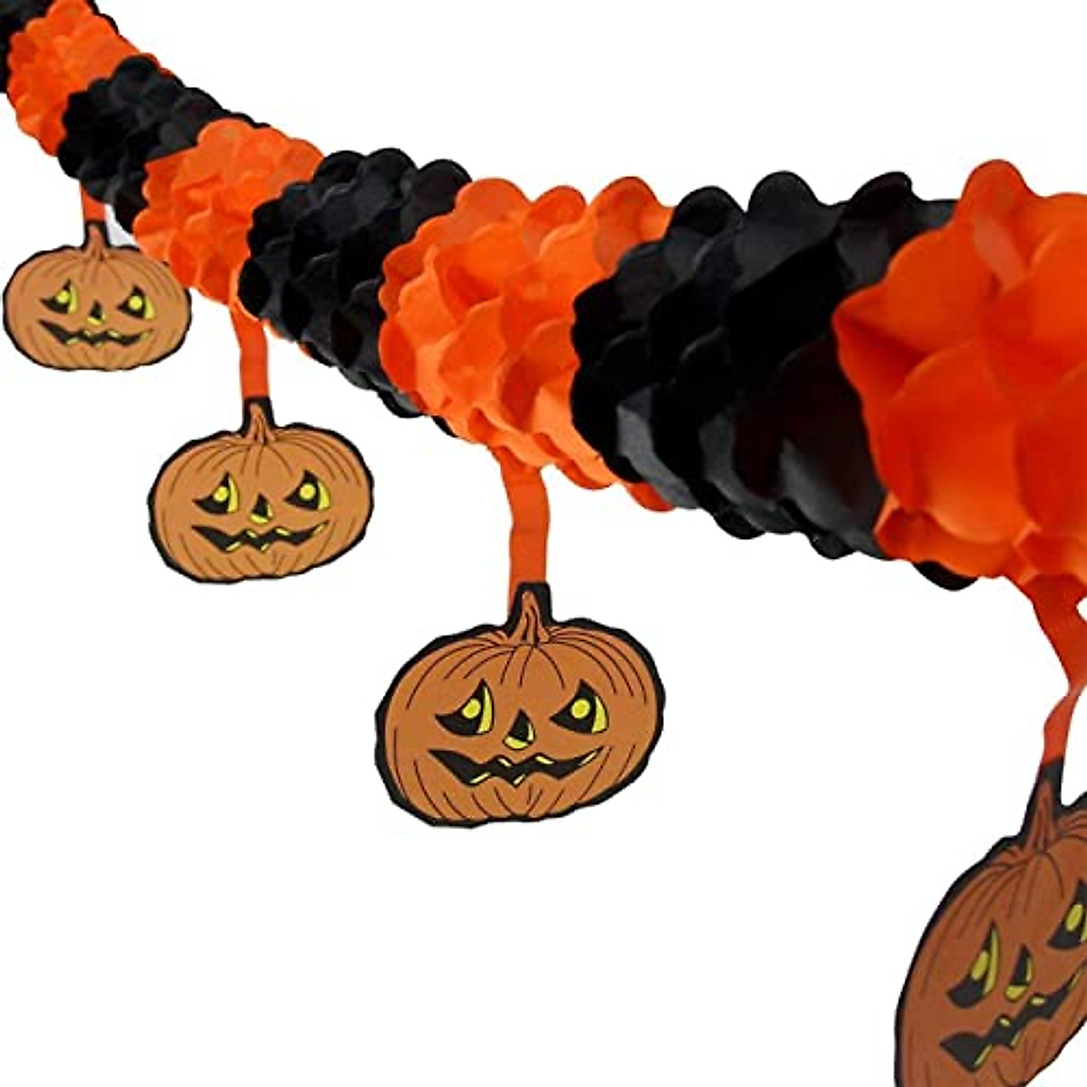 VIEUE Halloween Party Decorations Set Including Honeycomb 3D Wall Spider Ghost and Trick or Treat Door Ornaments for Halloween Decor 12pcs