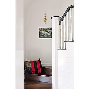 Red and Black Buffalo Plaid Rug I Machine Washable Front Door Mat | Farmhouse Rug 41” x 23” Buffalo Plaid Decor I Red Rug | Christmas Rug