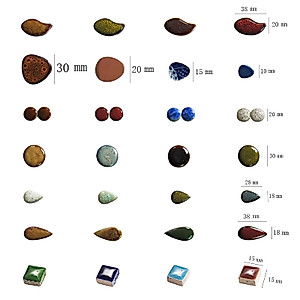 1 lb Square Mosaic Tiles Multicolor Mixed Mosaic Ceramic Pieces for Crafts Bulk DIY Picture Frames Handmade Coasters Art Material Decoration - 0.6x0.6 inch