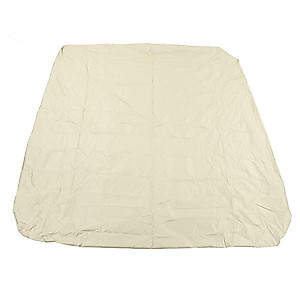 Naroote Spa Bath Rainproof Cover, Waterproof Tear Resistant Outdoor Bathtub Dust Cover Dustproof Breathable for Garden (Beige)