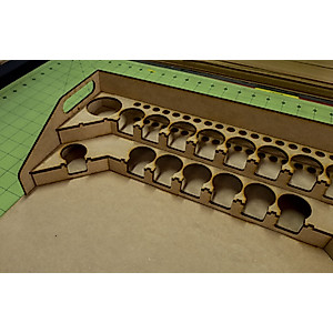 GameCraft Miniatures Painting Station - 34mm for GW, Citadel, Model Master, etc