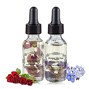 NP NATURES PHILOSOPHY Forget me not Rose Multi Use Body Oil 2 Pack Natural and Organic Essential Oil for Face, Body, Nails Care and Massage - 30ML