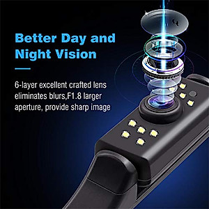 Backup Camera System Kit,4.3" Monitor IP68 Waterproof Car Camera Night Vision HD Back Up Camera for Car/SUV/Taxi/Mini Pickup