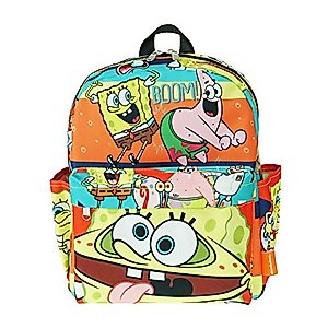KBNL SpongeBob 12inch Deluxe All Over Print Daypack A21272 Medium