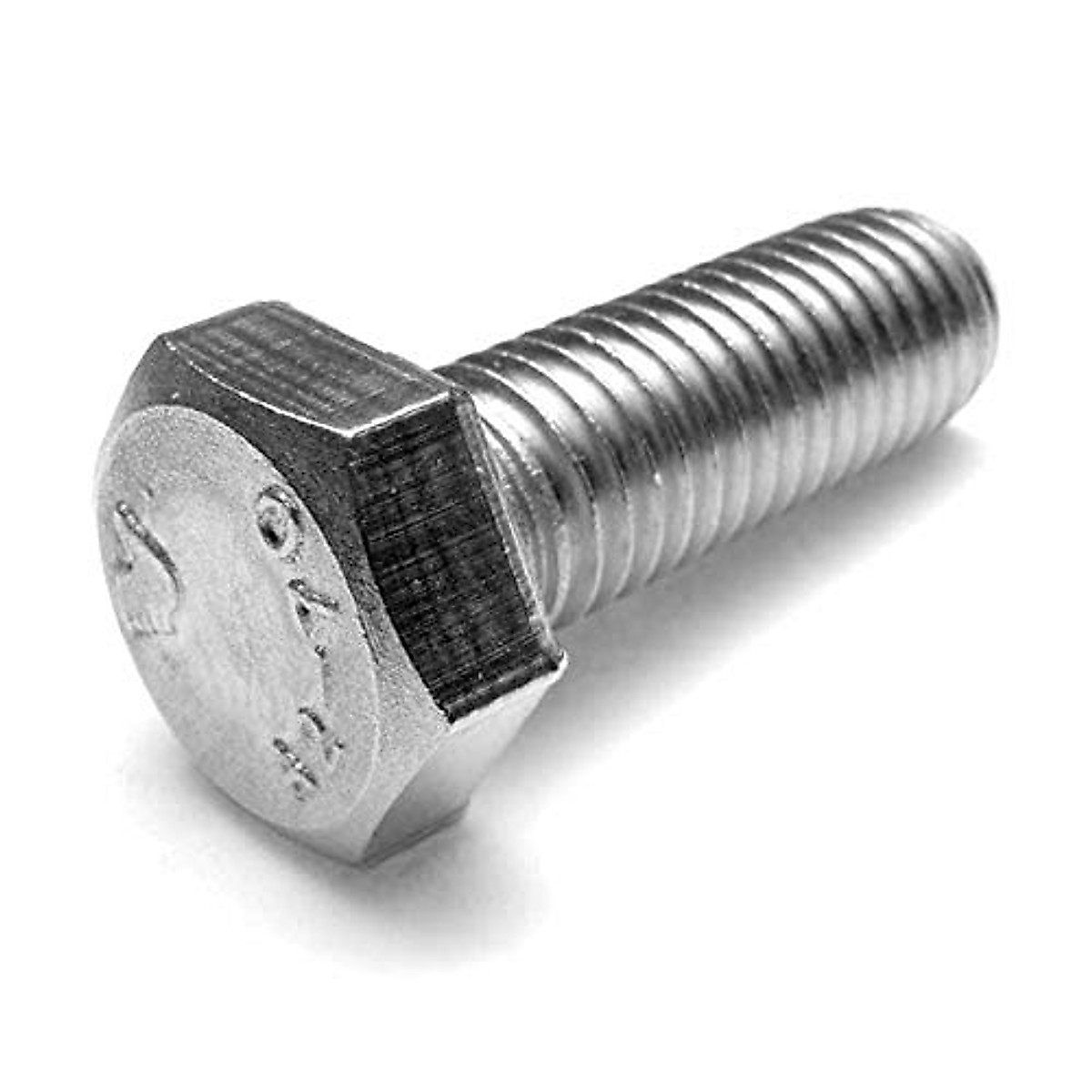M8-1.25 x 20MM Hex Head Cap Screw Bolts, Stainless Steel 18-8 (Quantity: 100 pcs) Fully Threaded, Coarse Thread, Thread Size: M8, Bolt Length: 20MM