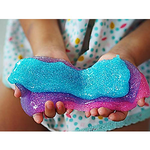 Glitter Shaker Jars, Variety Box Set of 50, Multipurpose Arts & Crafts Glitter, Extra Fine Glitter & Additional Assorted Shapes by Better Office Products, Glitter Powder, Non-Toxic, Glitter for Slime