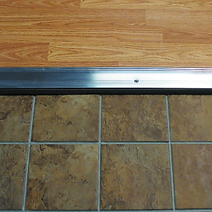 Flexible Vinyl Exterior Door Threshold - MD Building Products 08433