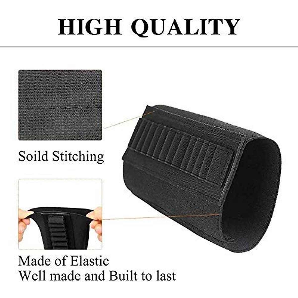 ACEXIER Ammo Holder Cartridge Shot Gun Shell Magazine for 5.56mm .22/.223.204 Gun Shell Holders Hunting Butt Holder 14 Round
