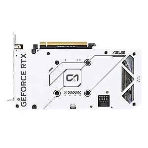 ASUS Dual GeForce RTX™ 4060 OC White Edition 8GB GDDR6 (PCIe 4.0, 8GB GDDR6, DLSS 3, HDMI 2.1a, DisplayPort 1.4a, 2.5-Slot Design, Axial-tech Fan Design, 0dB Technology, and More)
