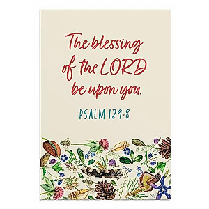 DaySpring - We Give Thanks - 4 Nature Design Assortment with Scripture - King James Version - 12 Thank You Boxed Cards & Envelopes (U0061)