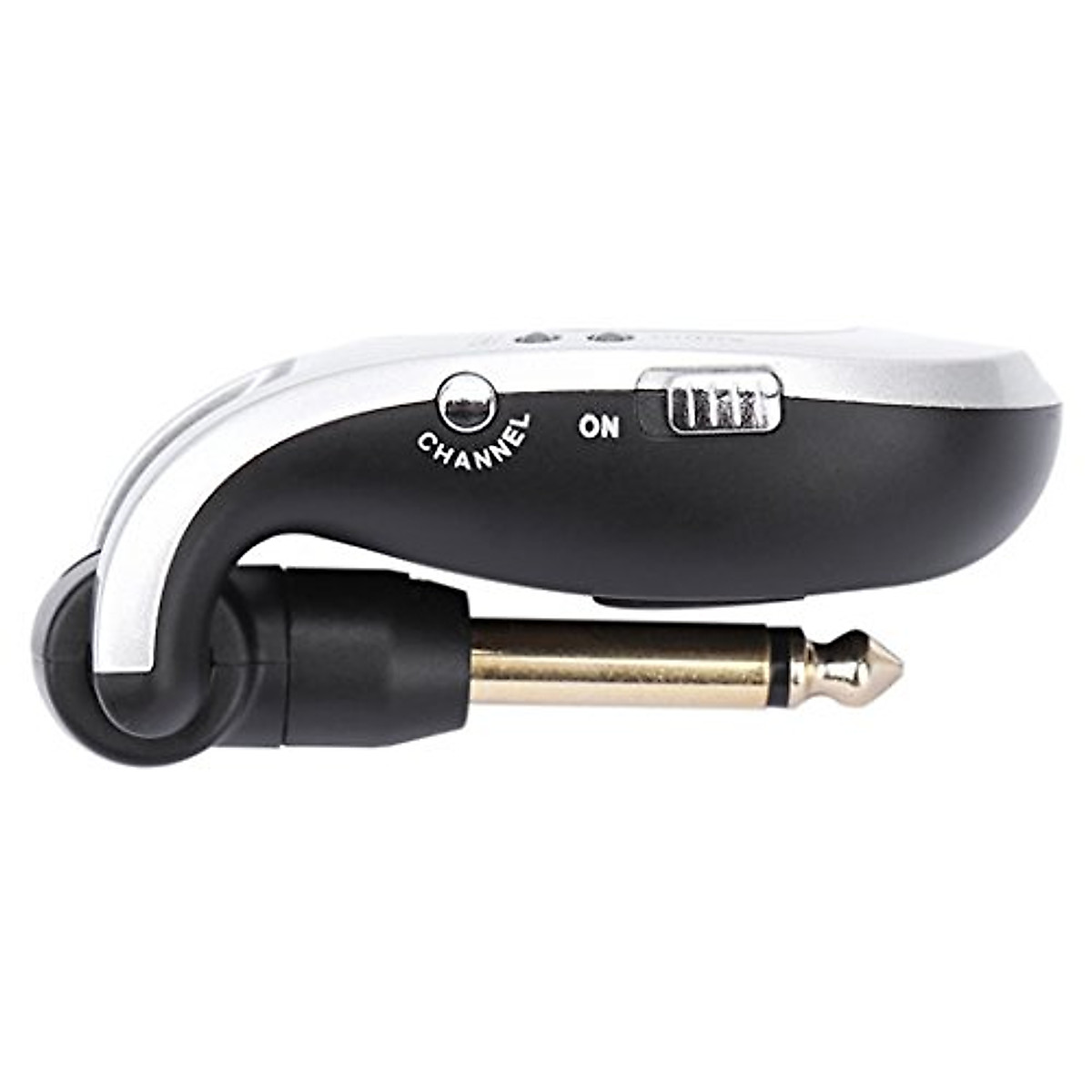 Xvive U2 rechargeable 2.4GHZ Wireless Guitar System - Digital Guitar Transmitter Receiver (Sliver)