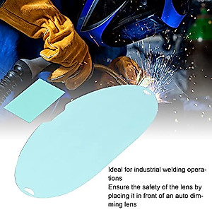 5PCS Large Viewing Screen Replacement Lens Welding Helmet with 3pcs Round Outer Screen 2pcs Inner Screen for Welder