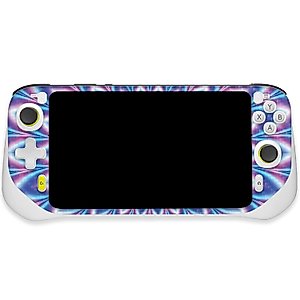 MightySkins Carbon Fiber Skin Compatible with Logitech G Cloud Gaming Handheld - Jitter Illusion | Protective, Durable Textured Carbon Fiber Finish | Easy to Apply | Made in The USA
