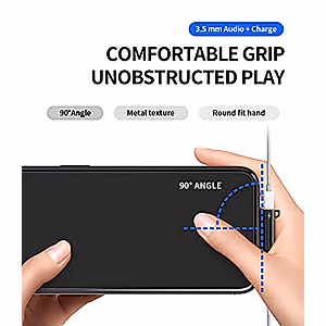 Headphone Adapter Lightning to 3.5mm AUX Audio Jack and Charging Dongle Earphone Headset Splitter Compatible with iPhone 11 12 13 Mini pro max xs xr x 7 8 Ipad Air para Y Cable Cord Converter Earbud