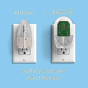 Febreze Odor-Fighting Fade Defy PLUG Air Freshener Refill, Hawaiian Aloha, (1) .87 fl. oz. Oil Refill