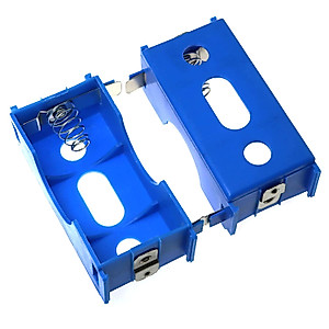 E-outstanding D-Cell Battery Holder 4PCS D Size Battery Holder Box Container with 2Pin Series or Parallel