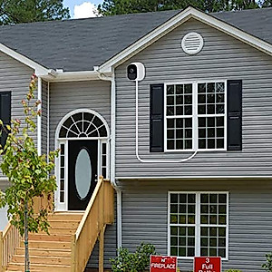 Charging Cable for Arlo Pro and Arlo Pro 2, JESSY Charger and Power Cord Compatible with Arlo Pro/Pro 2/Go/Security Light, 10ft/3m Weatherproof Outdoor Cable with Quick Charge 3.0 Power Adapter