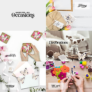 Seed Bloom Set of 24 Purple Butterfly – Plantable Seed Paper for Bridal Shower Weddings, and Gifts