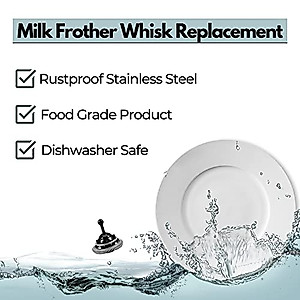 Replacement Whisk For Nespresso Aeroccino 3 Milk Frother