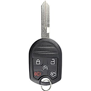KeylessOption Keyless Entry Remote Control Fob Uncut Blank Ignition Car Key Remote Start for CWTWB1U793