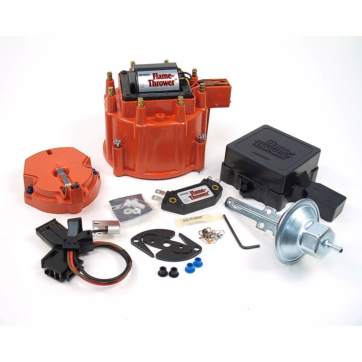PerTronix D8001 Flame-Thrower Red Cap GM HEI Tune Up Kit for Chevrolet/Cadillac