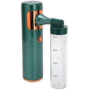 Professional Fogger Machine, 1000mAh Rechargeable Electric Fogger Machine, Handheld Atomizer Sprayer Atomizer Sprayer Machine Handheld Fogger Mist Machine for Home, Office, School, Garden(green)