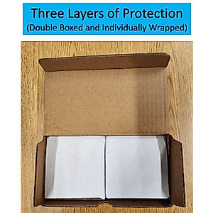 Labnique Glass Beaker with Handle, Beaker Mug with Pouring Spout, 250ml (8.4oz), Pack of 2