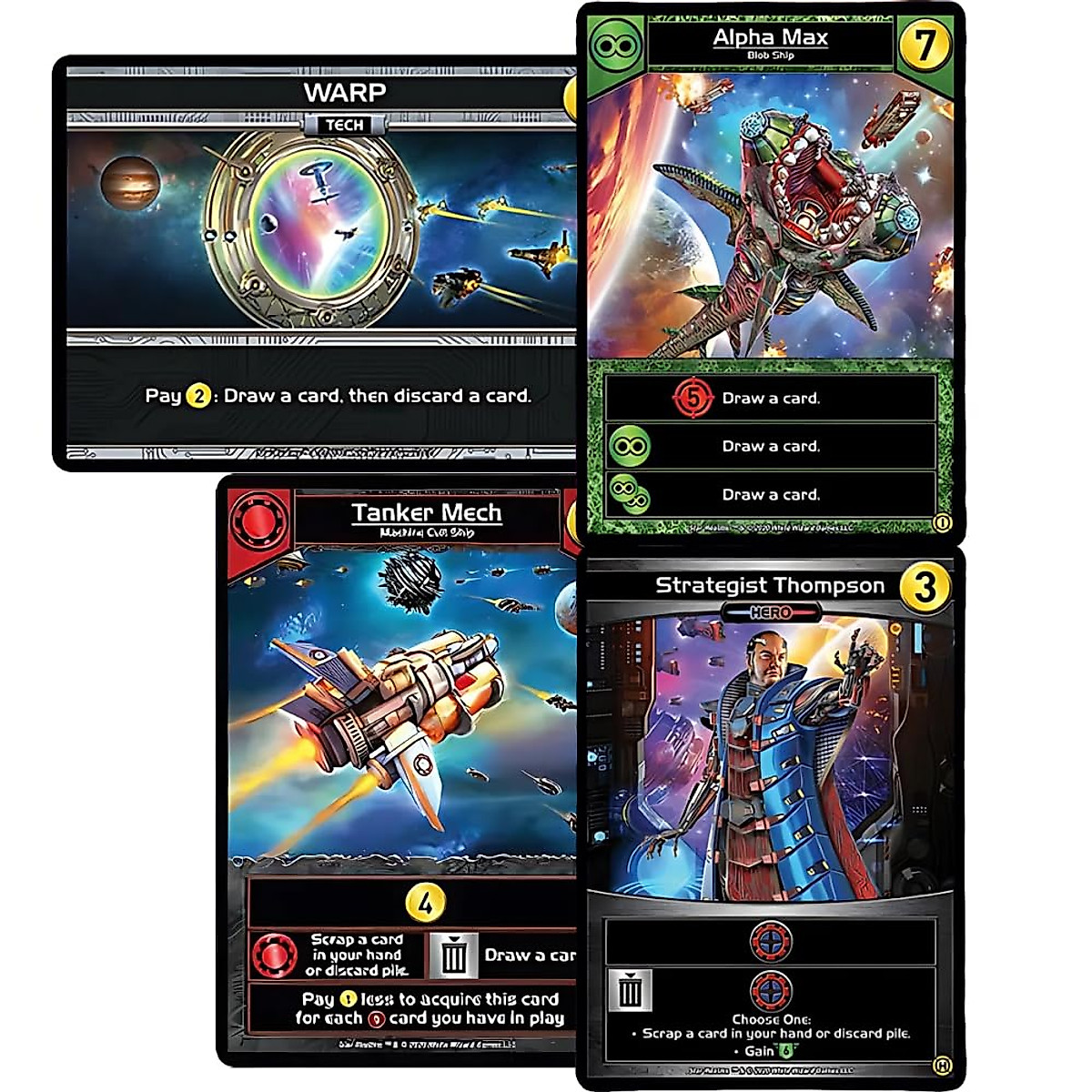 Wise Wizard Games Star Realms The Card Game Bundle: High Alert Expansion Set (Base Set)