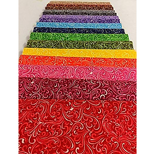 102 twister pre cut charm pack 5" squares 100% cotton fabric quilt, jelly roll fabric strips for quilting, henry glass holiday homestead fabric, face fur fabric for crafts