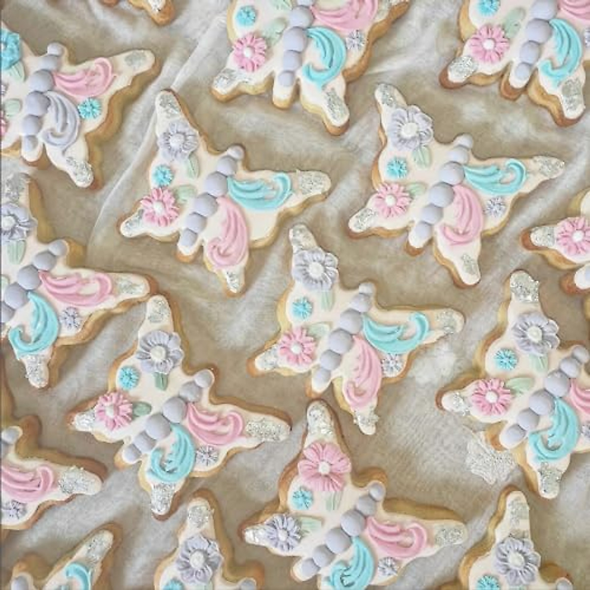 3PCS Butterfly Cookie Cutters Set,Stainless Steel Cutter for Themed Party Baby Shower Wedding Spring Easter Holiday