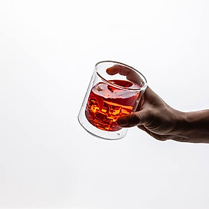 Corkcicle. Prism Rocks Glass, 2 CT