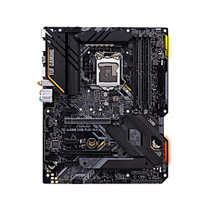 ASUS TUF Gaming Z490-Plus (WiFi 6), LGA 1200 (Intel® 10th Gen) ATX Gaming Motherboard (Dual M.2, 12+2 Power Stages, USB 3.2 Front Panel Type-C, Intel® WiFi 6 & 1Gb LAN, Aura Sync)