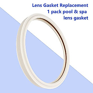 79101600Z Light Lens Gasket Fits for Pentair - 8 3/8" Pool Light Gasket Works with IntelliBrite Lights,AmeriLite Lights,SAM AmerLite Lights in Pools & Spas