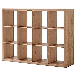 Better Homes and Gardens 12-Cube Organizer, Natural