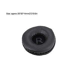 Universal Headphone Earpads, 50mm Foam Headset Cover Cushion Ear Pads Replacement Part